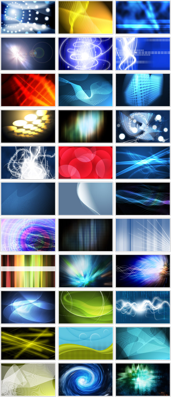 Killer Abstract Backgrounds - Over 30 high quality layered PSD designs